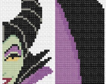 Maleficent pattern | Etsy