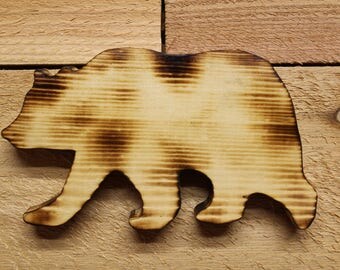 Wood bear | Etsy
