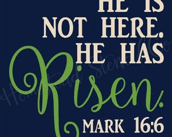 He has risen | Etsy