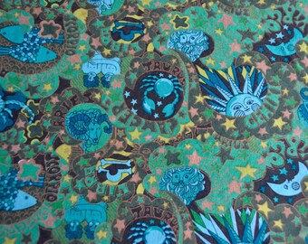 Zodiac fabric | Etsy