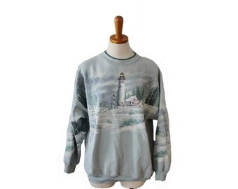 Lighthouse sweater | Etsy