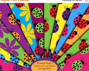 BLACK FRIDAY SALE Digital Papers Printable Papers by PinkPueblo