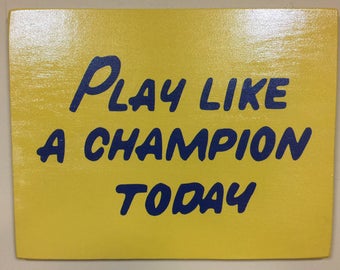 Play like a champion | Etsy