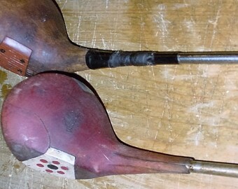 Wooden golf club | Etsy