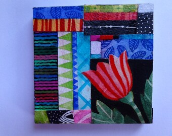 CHRISTINE GRAF MIXED MEDIA Fabric and Vintage by ChristineGraf