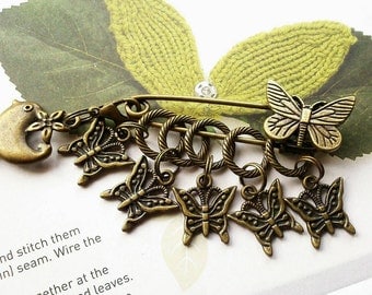 Knitting brooch | Etsy