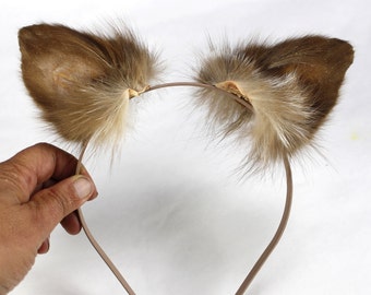 Fox ears headband | Etsy