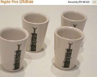 Unique ceramic shot glass related items | Etsy