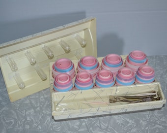 Vintage hair curlers | Etsy