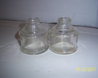 Old glass inkwell | Etsy