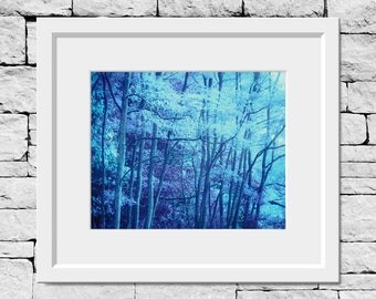 Blue tree | Etsy