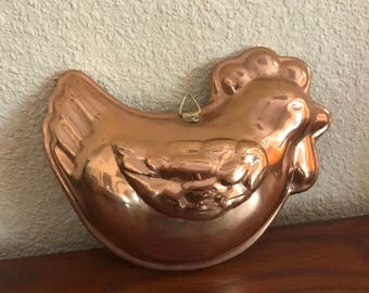 Vintage copper mold | Etsy