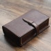 Genuine Leather wallet with lagre zipper-Men wallet-Money