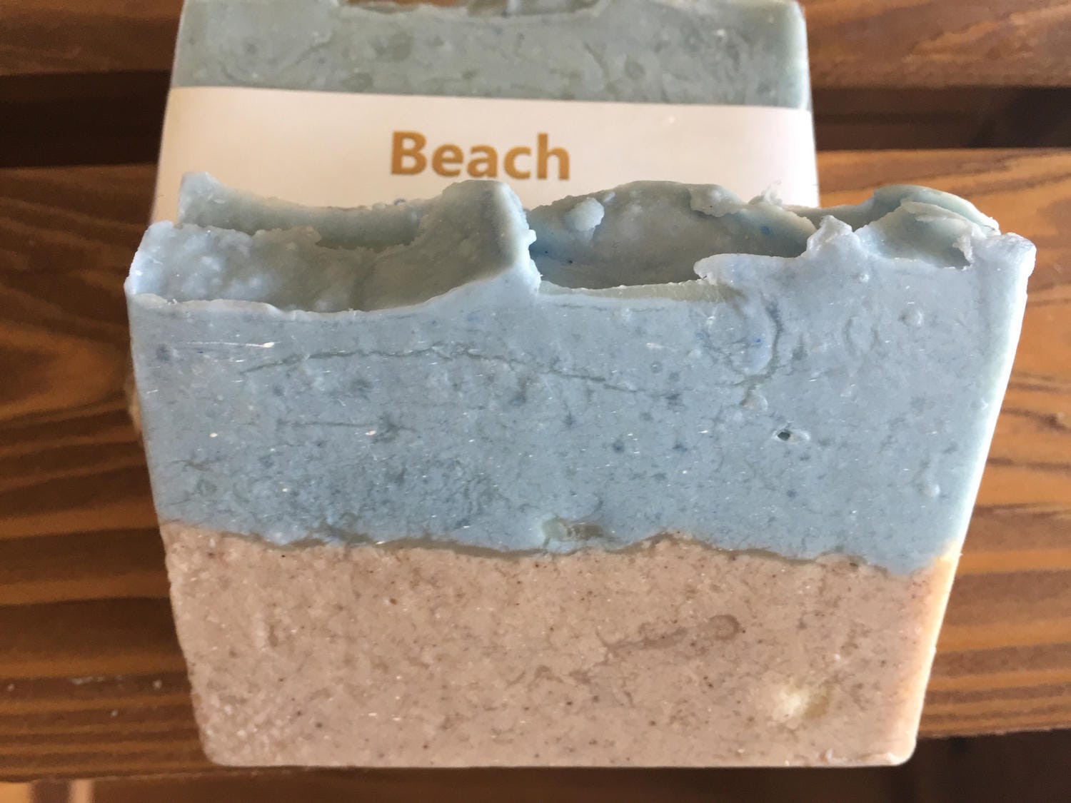 Beach Type Scented Cold Process Soap with Shea Butter