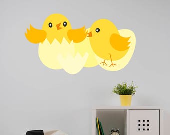 Baby chick stickers | Etsy