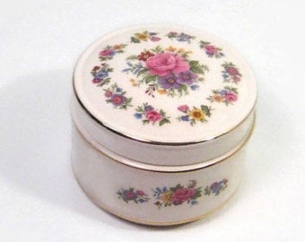 Porcelain powder box | Etsy