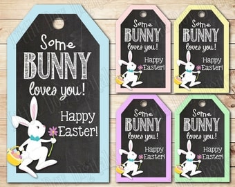 IMMEDIATE Download Easter Treat Bag Tags: Peeps Printable
