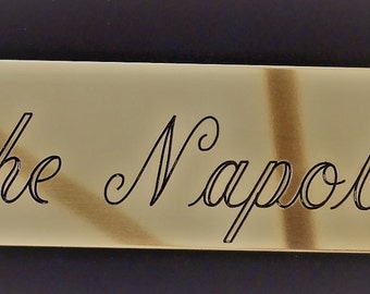 Door name plate | Etsy