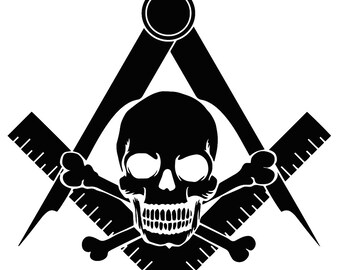 Masonic window decal | Etsy