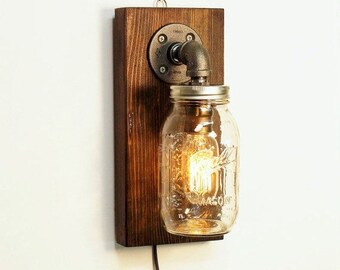 Steampunk sconce | Etsy