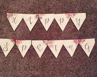 Spring banner | Etsy
