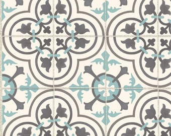 Wall Tile Vinyl Decals for Kitchen Bath Stair by SnazzyDecal