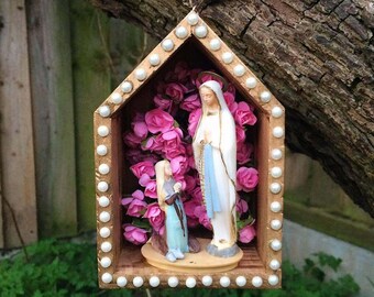 Virgin mary statue | Etsy