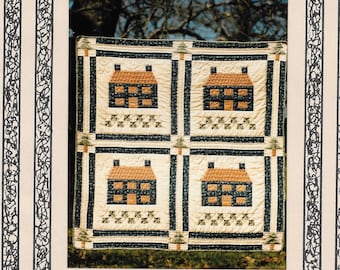 House quilt pattern | Etsy