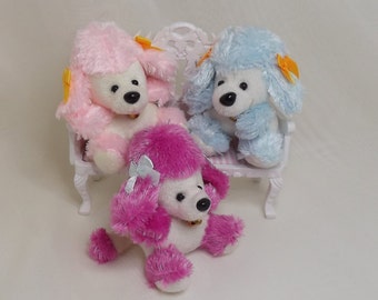 Stuffed toy poodle | Etsy