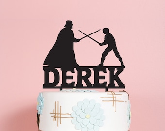 Star wars wedding cake topper | Etsy