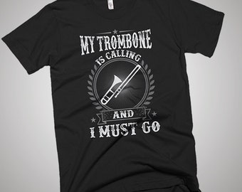 Trombone t shirt | Etsy