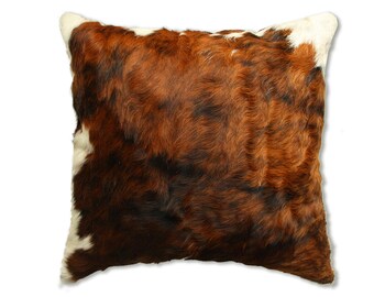 Cowhide pillow | Etsy