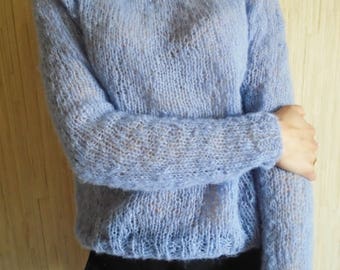 Hand knit sweater | Etsy