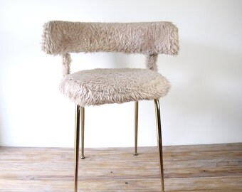 Fur chair | Etsy