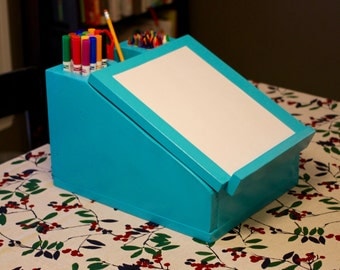 Slant top desk | Etsy