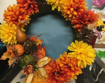 Wicker wreath | Etsy