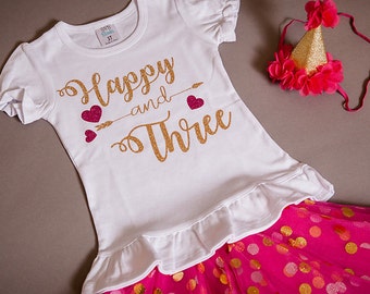 3rd birthday shirt | Etsy