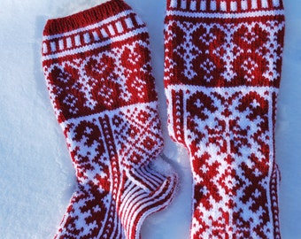 Scandinavian socks | Etsy