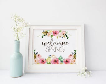 Spring print | Etsy