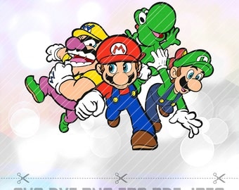 Super mario cricut | Etsy