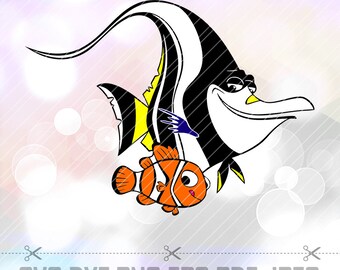 Finding nemo stencil | Etsy