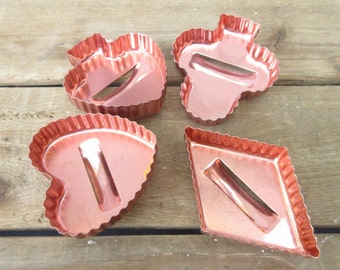 Copper cookie cutter | Etsy