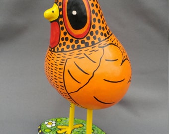 Kooky Chicken Folk Art by ThoseKookyChickens on Etsy