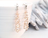 Seed bead earrings | Etsy