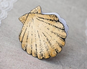 Seashell invitations | Etsy