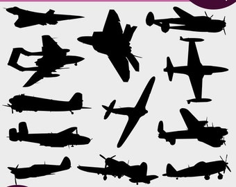 Planes clipart | Etsy