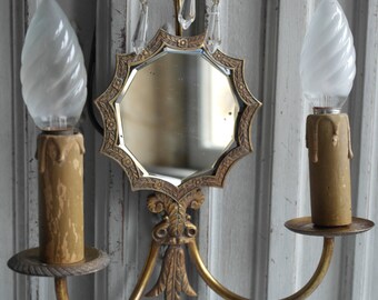 Mirror candle holder | Etsy