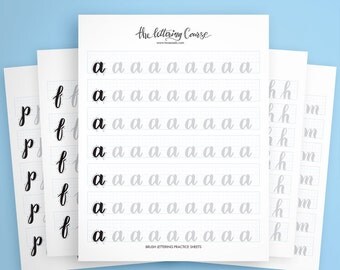 Modern alphabet | Etsy