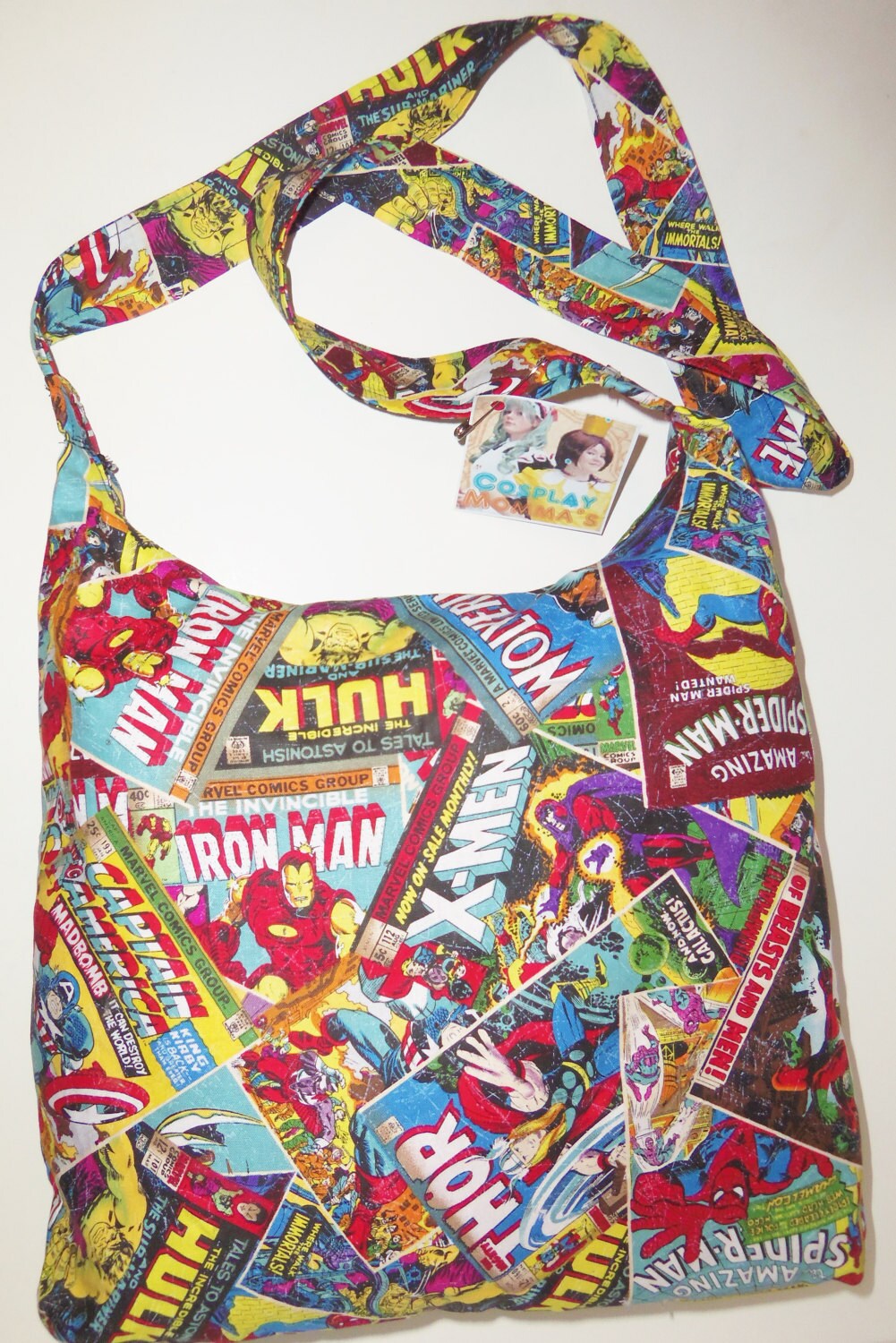 Marvel Comics Inspired Cover Super Hero Slouch/Hobo Purse