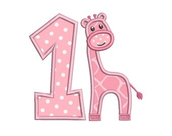 Giraffe number 1 | Etsy